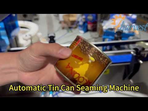Boost Your Packaging Efficiency: Automatic Tin Can Seaming Machine for Food and Beverage Industries