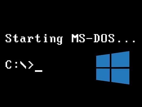 Actual MS-DOS Mode for Windows 10