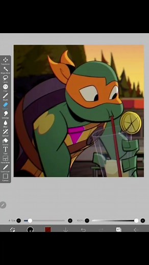 he got yassified || #mikeyrottmnt #rottmnt #rottmntart #rottmntmichelangelo #tmnt #tmntart #mikeytmnt