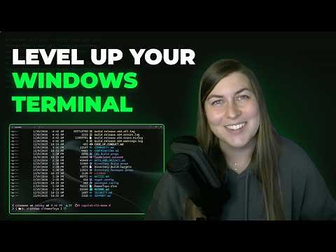 Make Windows Terminal look clean with Oh My Posh