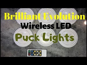Brilliant Evolution Wireless LED Puck Lights Review and Installation