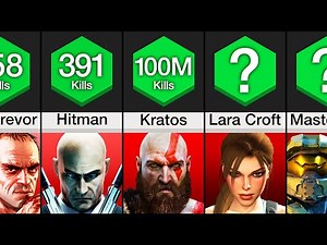 Comparison: Gaming Characters Ranked By Kills