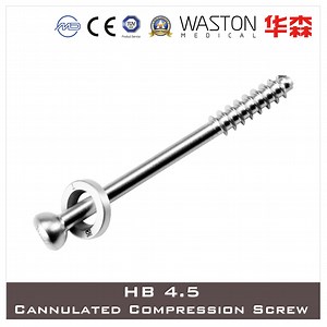 [Hot Item] Orthopedic Cannulates Screw, Compression Screw, Half Thread Screw, Hollow Screw