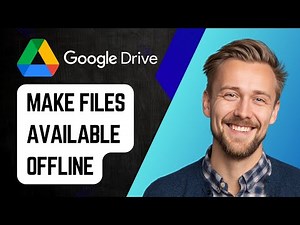 How to Make Google Drive Files Available Offline | Step-by-Step Tutorial 2025