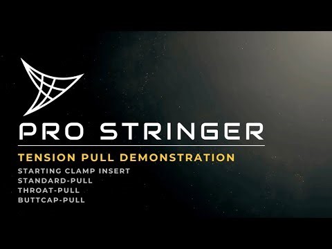 Pro Stringer Platinum 3.0 | Easy Tension Pull Demonstration
