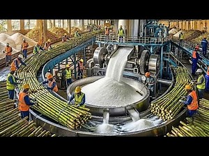 How Massive Million Tons of Sugar are Processed In the Factory (full process)