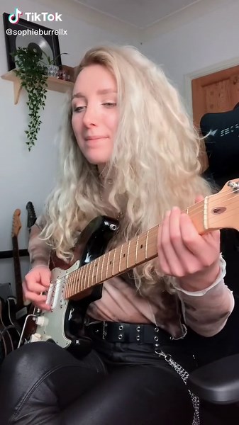 Little Wing Guitar Cover by Female Guitarist