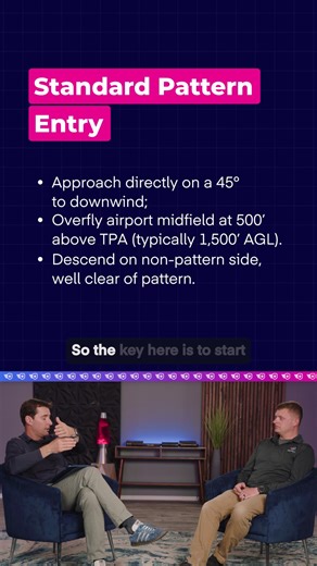 How To Enter the Traffic Pattern | Pilot Institute Airplanes