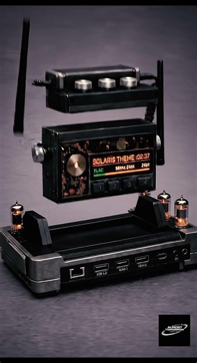 Retro-Futuristic Music Player | Industrial Design Study