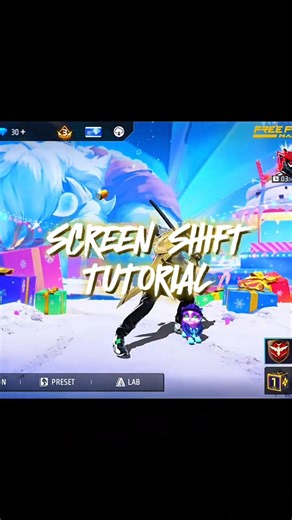 Screen Shift tutorial👺🇧🇷#freefiremax #shorts