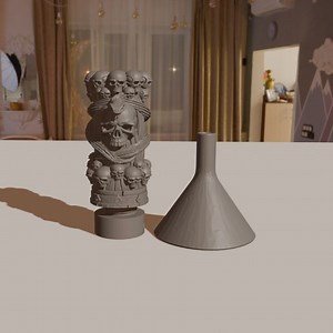 Skull Snuff Can - Gothic Snuffing Snuffing Inhalation Mini Container