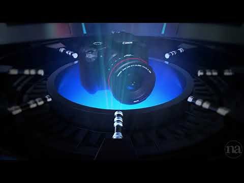 DSLR Camera Animation - 3d camera animation in after effects - Camera Lens Logo video intro