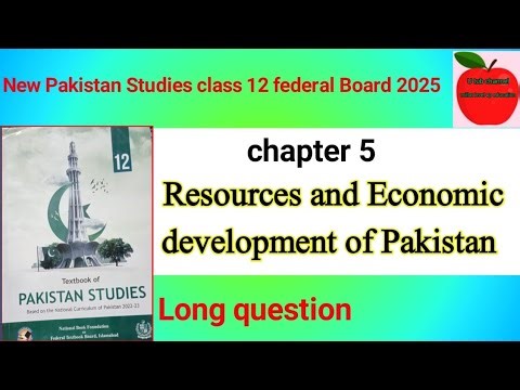 Class 12 Pakistan Studies chapter 5 | Pakistan Studies class 12 chapter 5 | fbise Pak study class 12