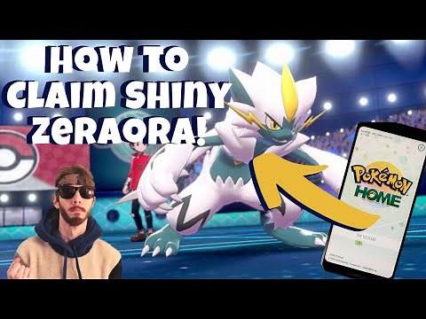 How To Claim Your Shiny Zeraora in Pokemon Home & Redeem Your Armorite Ore Gift in Sword & Shield