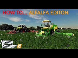 A Guide to Alfalfa / Farming Simulator 19 with seasons