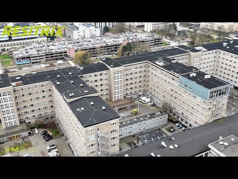 Membrane EPDM Resitrix : Hôpital de Gent (Belgique)