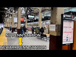 NYC to NJ: Riding NJ Transit from Penn Station to Newark Penn Station!