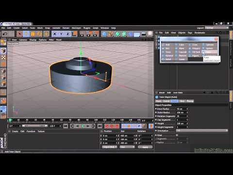 Cinema 4D Lite Tutorial | Examining And Adding Parametric 3D Objects