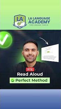 PTE Read Aloud Perfect Method 💯🚀#pte #shorts #youtubeshorts #readaloud #ytshorts
