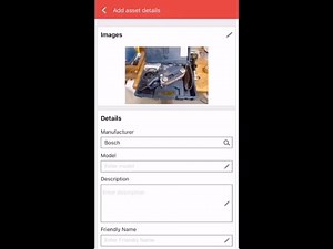 How to Add Assets & Commodities with Hilti ON!Track Mobile