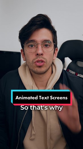 Animated text screens are a great substitute for broll and they're great for highlighting key points in your videos. Overall they can make your content more engaging and you can create animated text screens completely for free using motion graphics templates and stock footage from @mixkit.co #videoediting #videoeditor #motiongraphics #contentcreators #mixkit