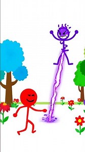 Red Stickman's EPIC Power-Up! You Won't Believe What Happens Next! 💥