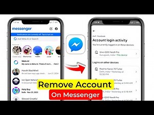 how to remove account on messenger 2025 | how to remove facebook messenger account from device