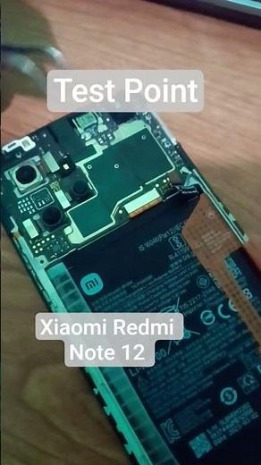 Test Point #Xiaomi Redmi Note 12 #hardreset #frpbypass #reset