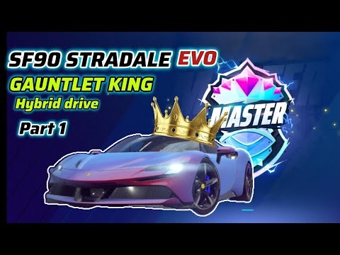 Asphalt 9 Legends • SF90 Stradale Evo • New Gauntlet King • Hybrid Touchdrive Reference Run Part 1