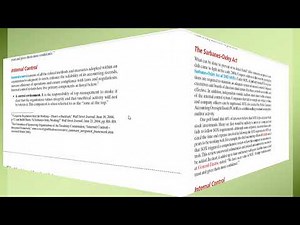 Casharka 2aad - Internal Control - Chapter 8 - Financial Acc1