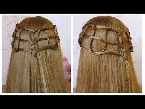Quick and easy hairstyle tutorial for every day 🌺 Simple do it on yourself