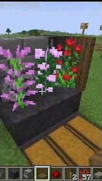 How To Make an Easy Flower Farm in Minecraft!