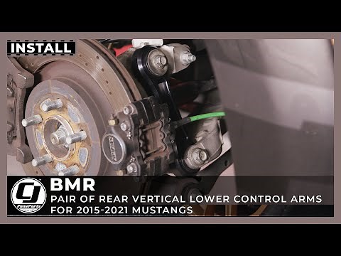 2015-2023 Mustang Install | BMR Rear Vertical Lower Control Arms