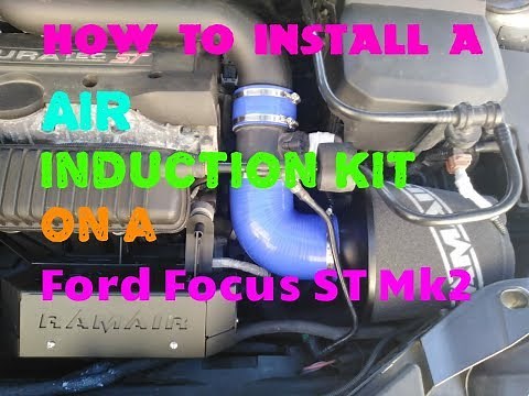 #13 How to install a Air Inductuion Kit on a Ford Focus ST Mk2