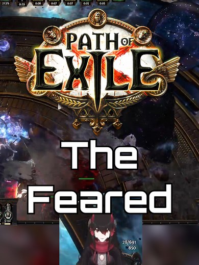 Maven's Invitation: The Feared in Path of Exile! Build: Frost Blades Trickster lvl 94 - POE Boss Fights #pathofexile #themaven #thefeared #poe #videogames #pathofexilegame