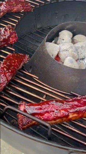 Vortex ribs on the Weber Kettle rule!