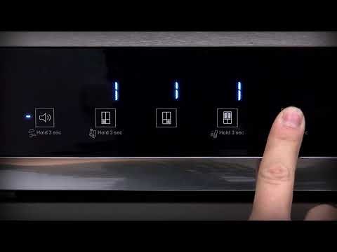 Quad Door Refrigerator Control Navigation