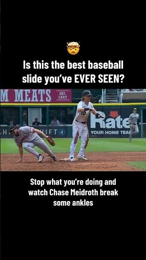 The Greatest Baseball Slide EVER? ⚾️