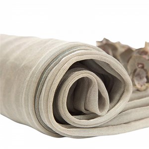 [Hot Item] 5g Mesh Yarn Silver Fiber Anti Radiation EMI Mosquito Net Emf Protection Shielding Fabric