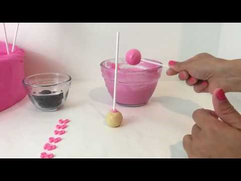 Minnie Mouse Cake Pop Tutorial