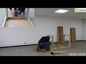 Generic assemble video for all type of MDF and Plywood workbenches - double shelf and back panel