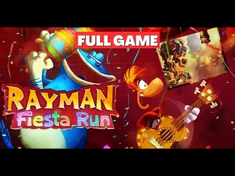 Rayman Fiesta Run - Full Game All Levels Perfect [1080p 60FPS]
