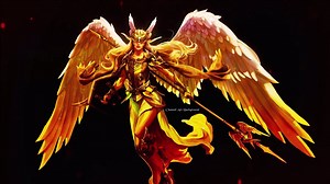 Angel Knight Motion Background Animation Video Effect HD