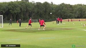 ⚽️Great work from Lee Johnson 🎨Painted with CoachPaint of ChyronHego by Pedro Mendonça ✅Football Knowledge available at https://www.patreon.com/posts/training-drills-38925196 🧠The best coaches learn every day! | Pedro Mendonça