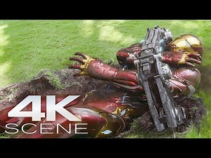 Iron Man Nanotech Suit Up Scene (4K Blu - ray) Avengers: Infinity War Movie | Fight Clip [2018]