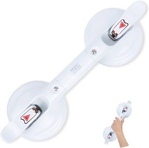 [Hot Item] Shower Handle Grab Bars for Bathroom Shower Handle with Strong Hold Suction Cup Grip Grab in Bathroom Bath Handle Grab Bars for Bathroom Safety
