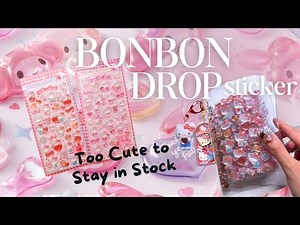 Japan kawaii Stickers 🧸bonbon drop🫧Anime & Sanrio｜Japan Souvenirs & Stationery 📒