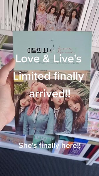 Loona 1/3's Love & Live Limited is finally hereeeeeee! My Loona collection is complete now! #kpop #fyp #kpopcollection #kpopcollector #Loona #loonatheworld #loonaalbum #loonacollection #loonahaul