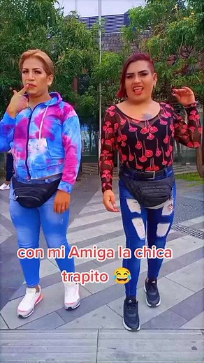 Chica Trapito and Amiga: A Colorful Adventure