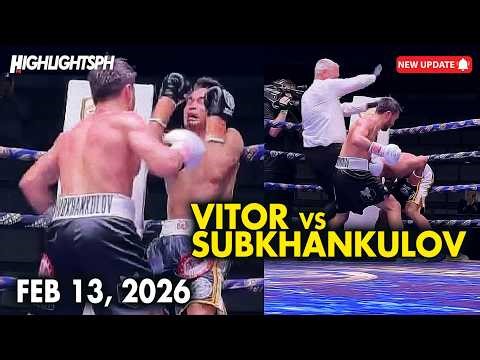 NEW FIGHT: 🇵🇭Virgel Vitor vs 🇷🇺Artur Subkhankulov - IBF Asia Light (vacant)